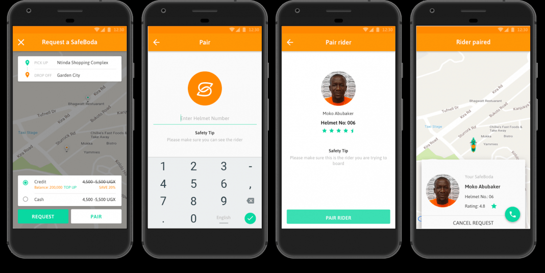 SafeBoda Now Allows its Passenger To Pair With Their Riders, Update ...