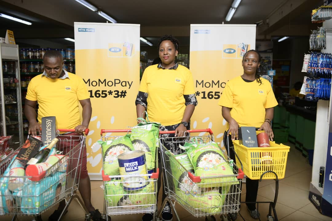 MTN Uganda Rewards the First Winners of MoMoPay Trolley Dash