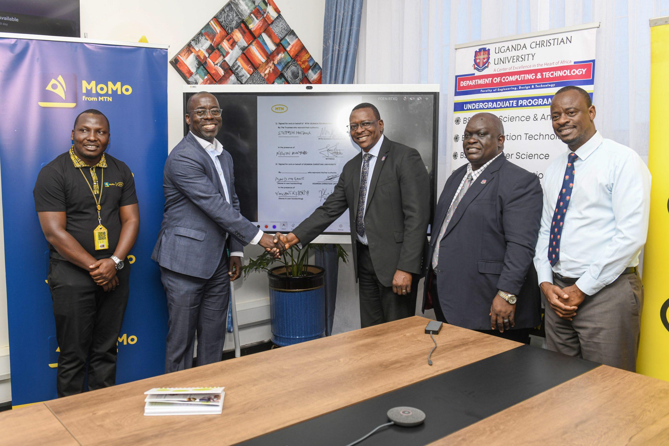 MTN Foundation, UCU Partner to Equip Students With Digital Skills