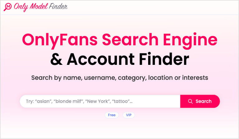 The Vertical Search Engine Playbook: How OnlyModelFinder Is Redefining ...